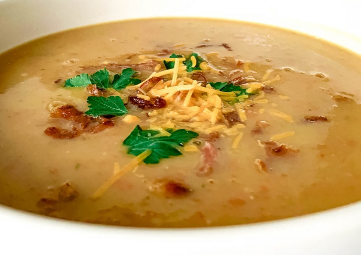 Creamy Plantation Potato and Ham Soup » Not Entirely Average, A Yankees ...