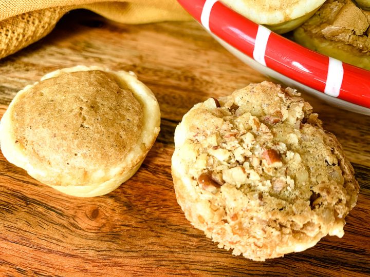 Sweet Southern Pecan Tassies » Not Entirely Average