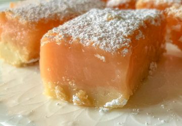 Blissful And Indulgent Creamy Pink Grapefruit Bars » Not Entirely Average
