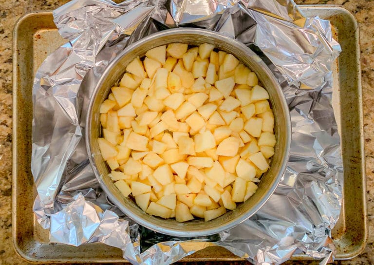 Magic Cake With Autumn Apples » Not Entirely Average