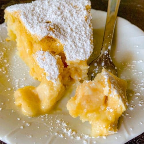 Magic Cake With Autumn Apples » Not Entirely Average