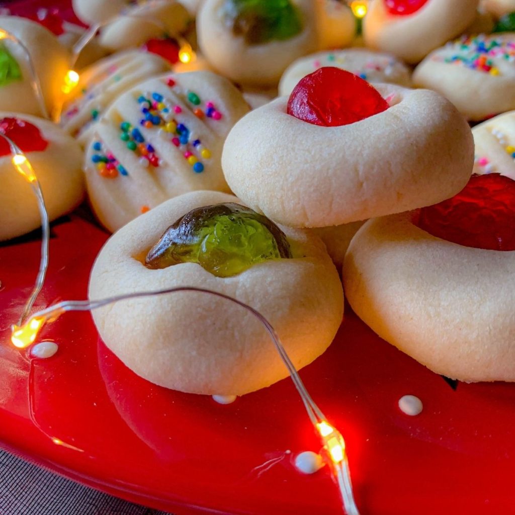 Buttery Whipped Shortbread Cookies - 4 Ingredients » Not Entirely Average