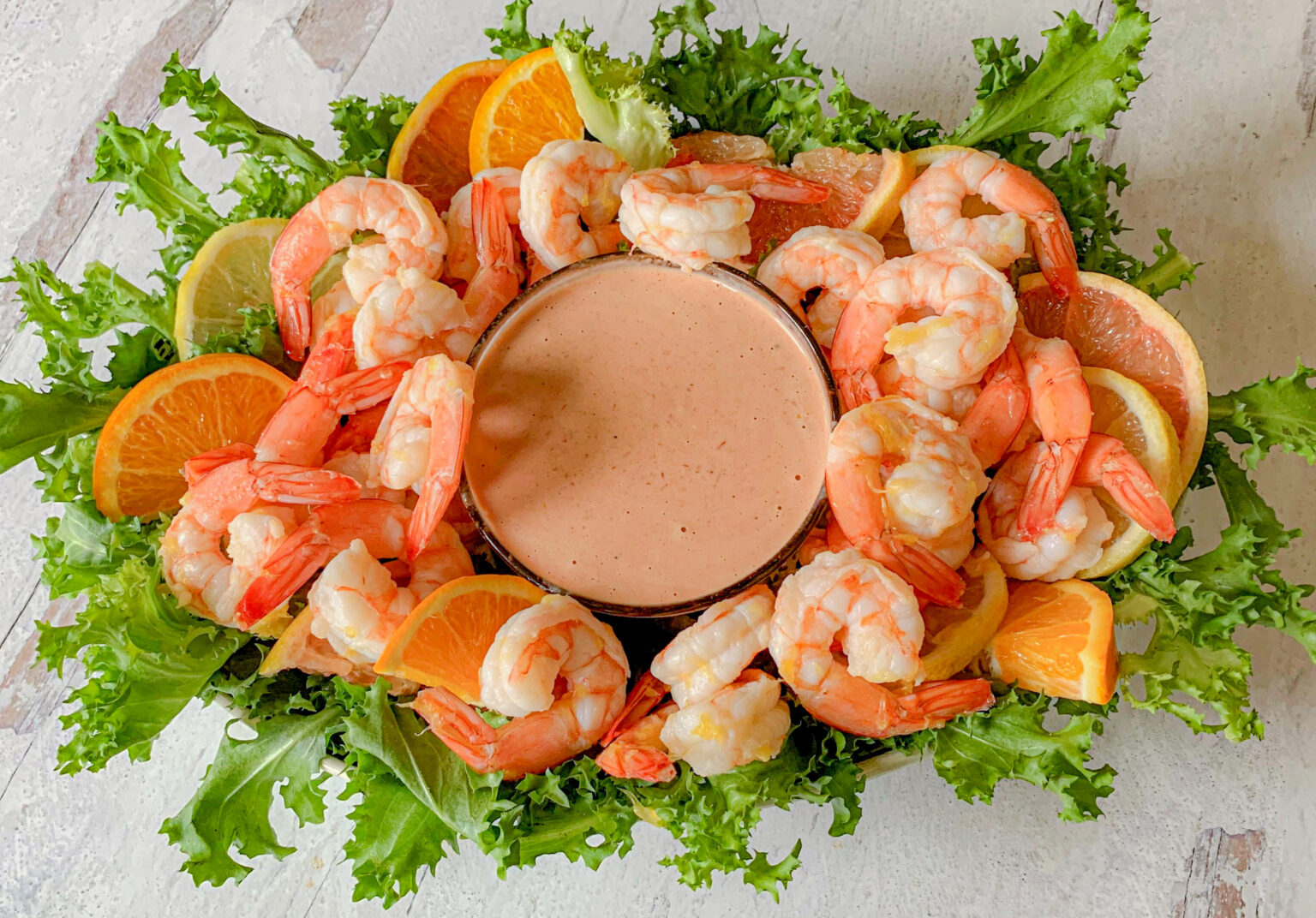 Citrus Shrimp with Louis Sauce - Mardi Gras Louisiana Shrimp Recipes ...