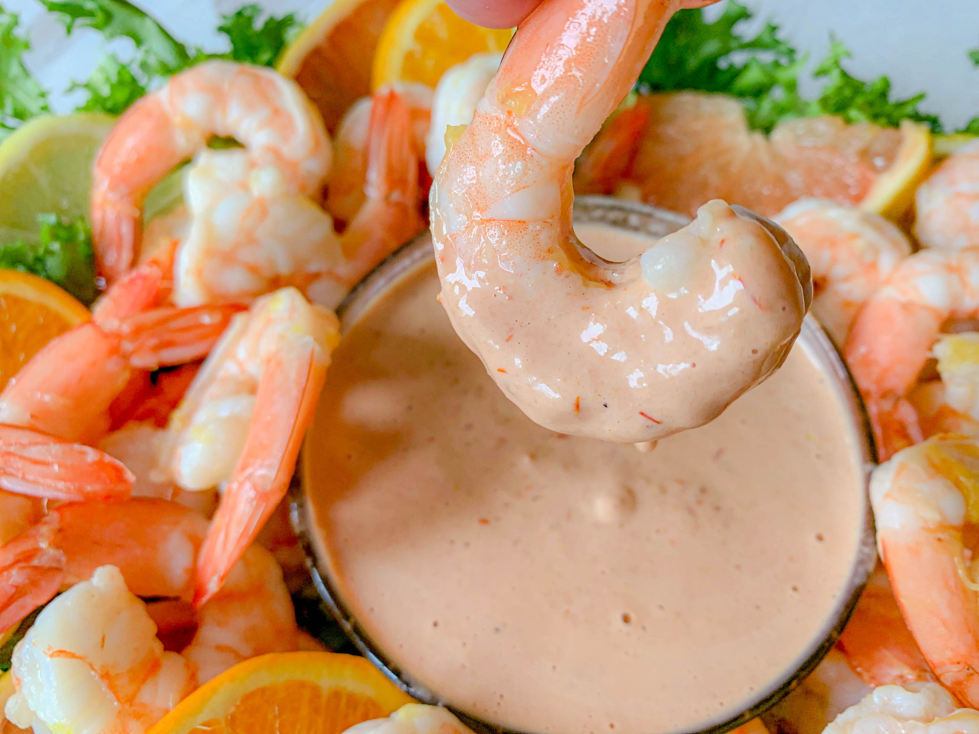 Citrus Shrimp with Louis Sauce - Mardi Gras Louisiana Shrimp Recipes ...