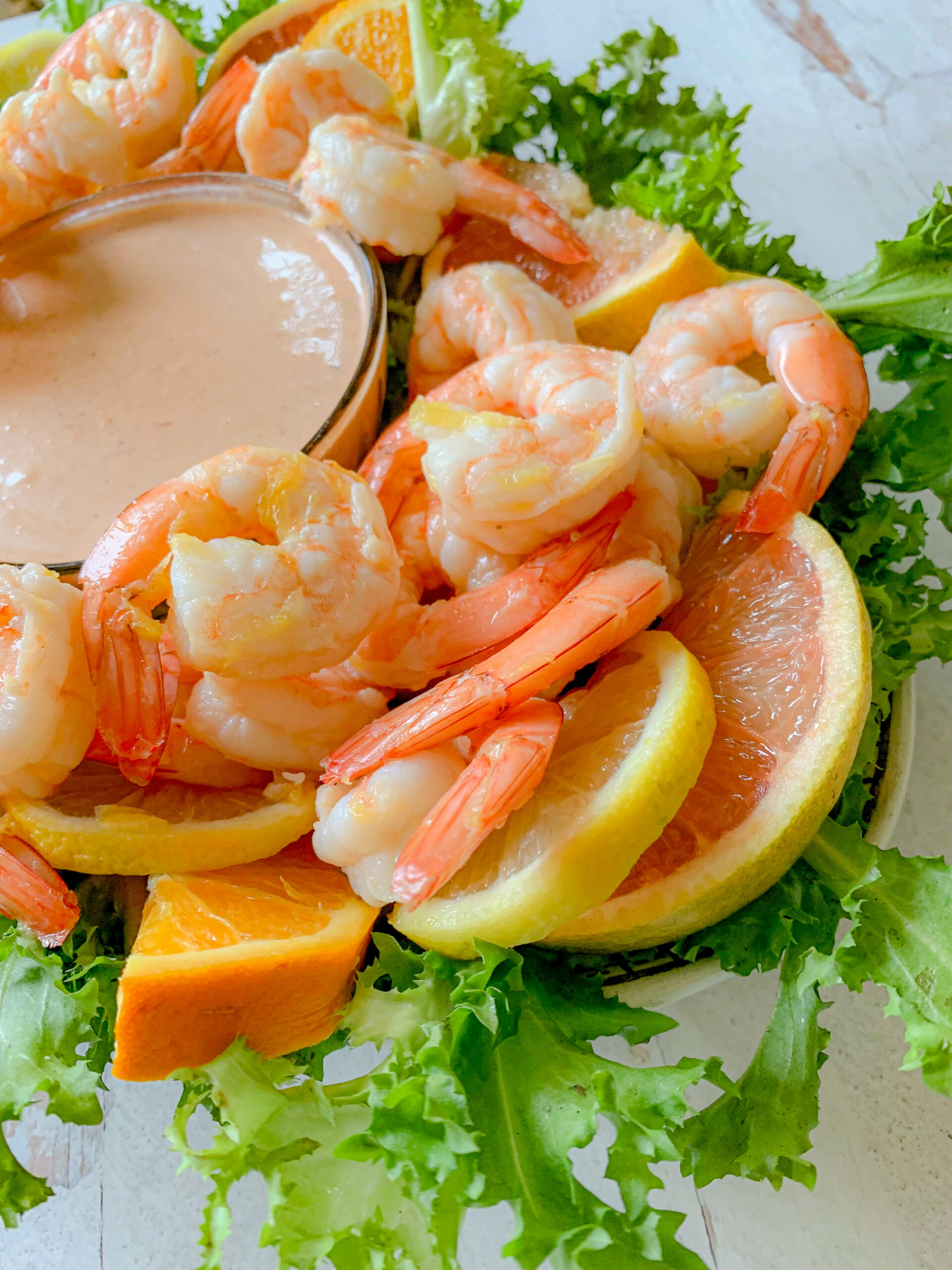 Citrus Shrimp with Louis Sauce - Mardi Gras Louisiana Shrimp Recipes ...