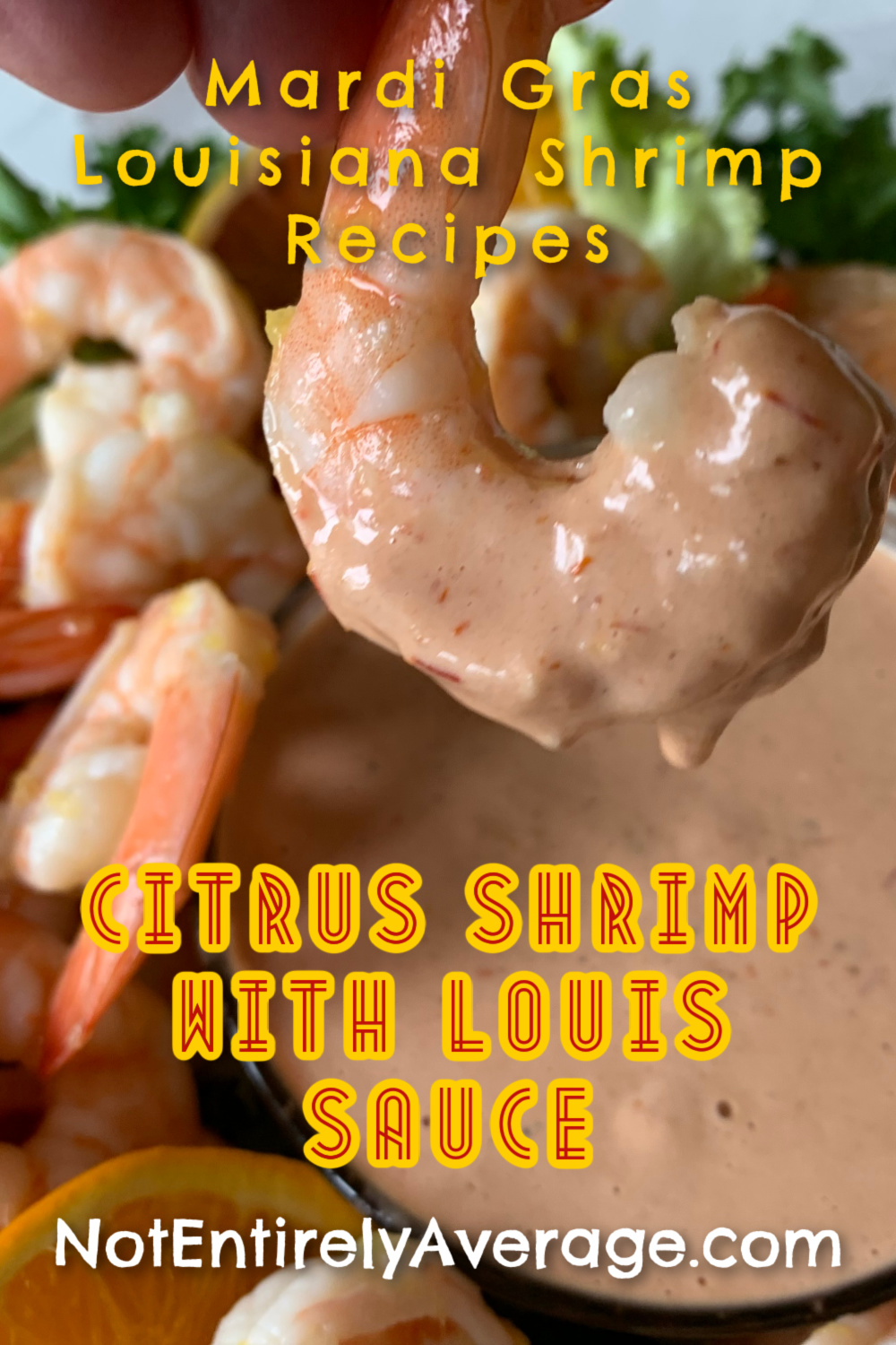 Citrus Shrimp with Louis Sauce - Mardi Gras Louisiana Shrimp Recipes ...