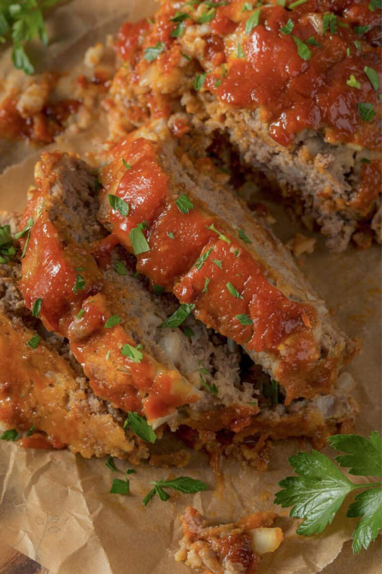 Meatloaf With Creamy Onion Gravy » Not Entirely Average, A Yankees Bid ...