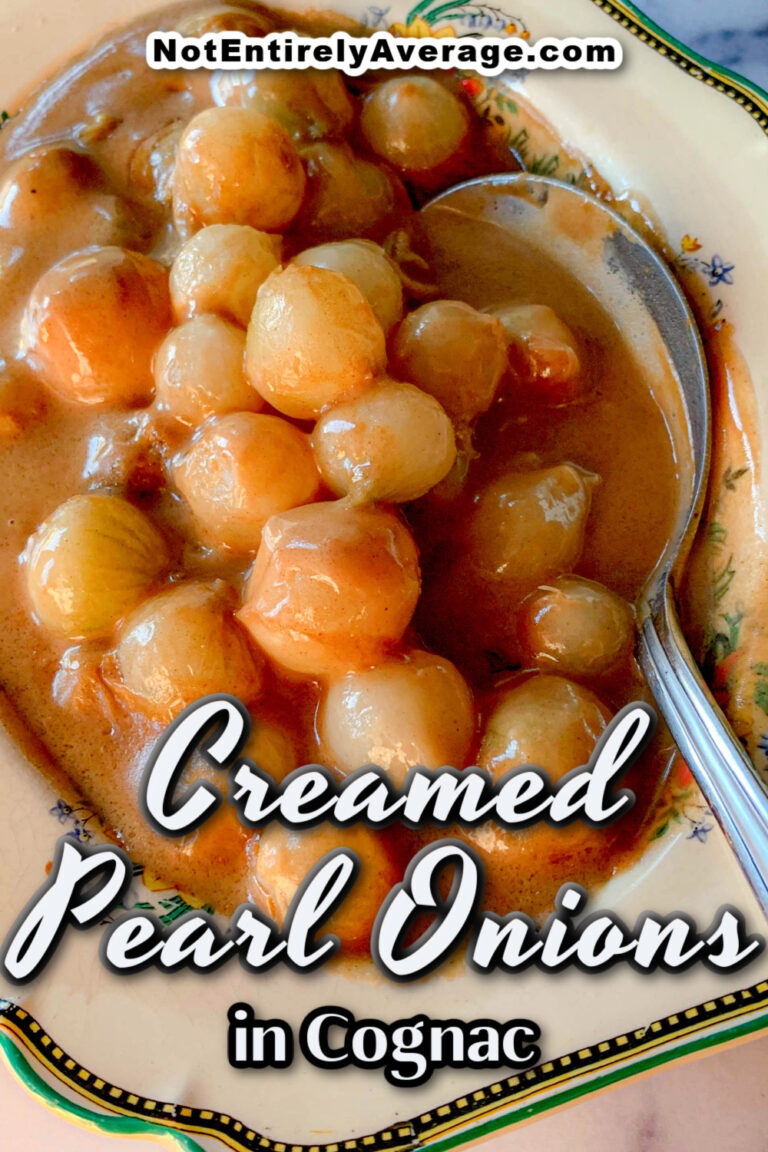 Creamed Pearl Onions Recipe » Not Entirely Average