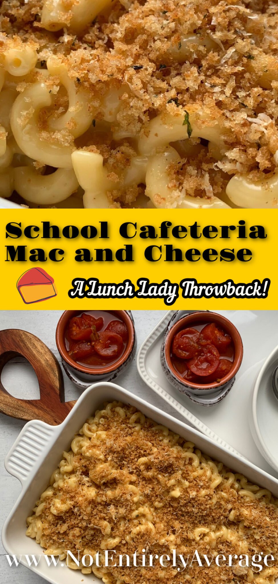 School Cafeteria Mac and Cheese (A Lunch Lady Throwback) » Not Entirely ...