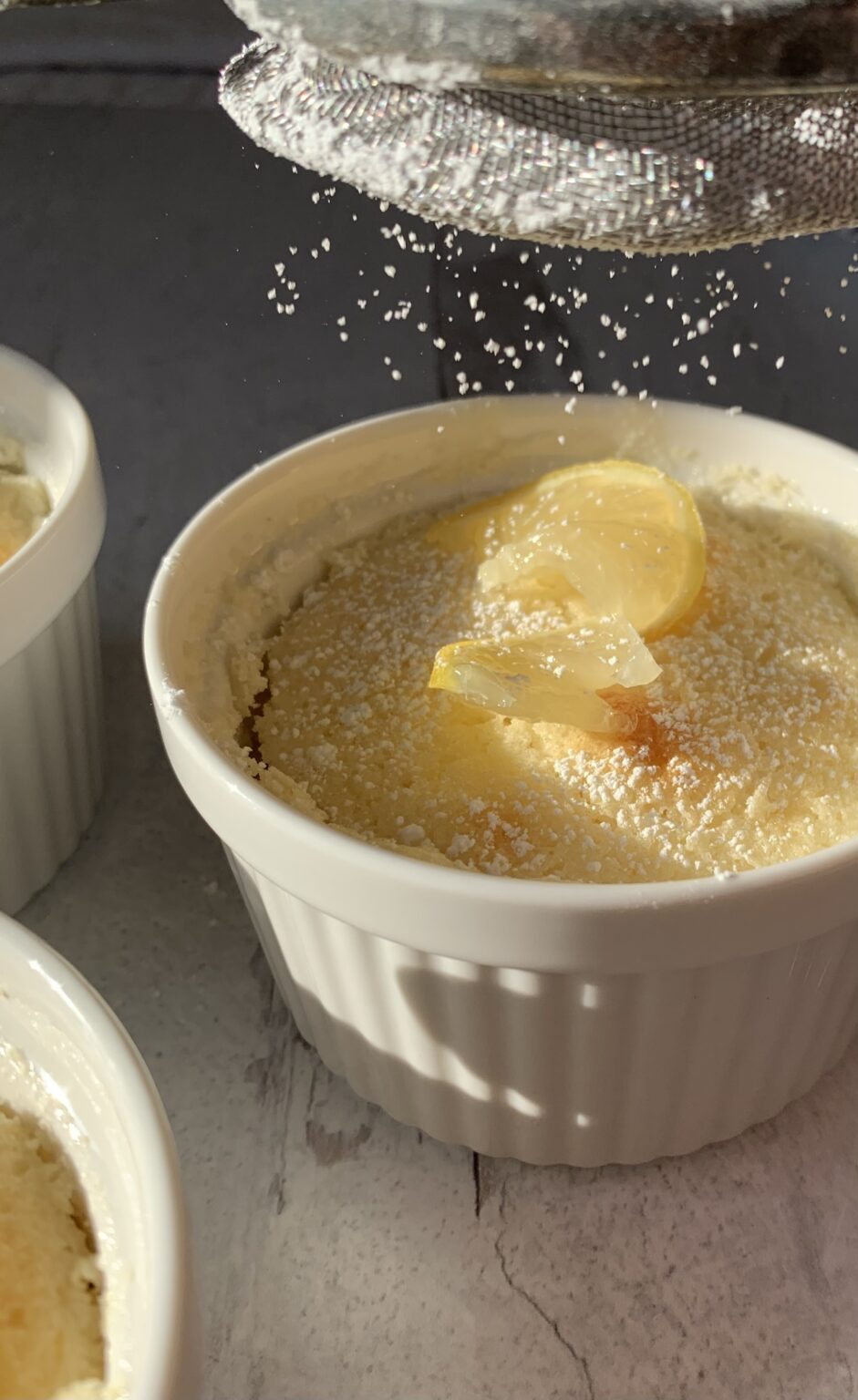 Warm Lemon Pudding Cakes » Not Entirely Average