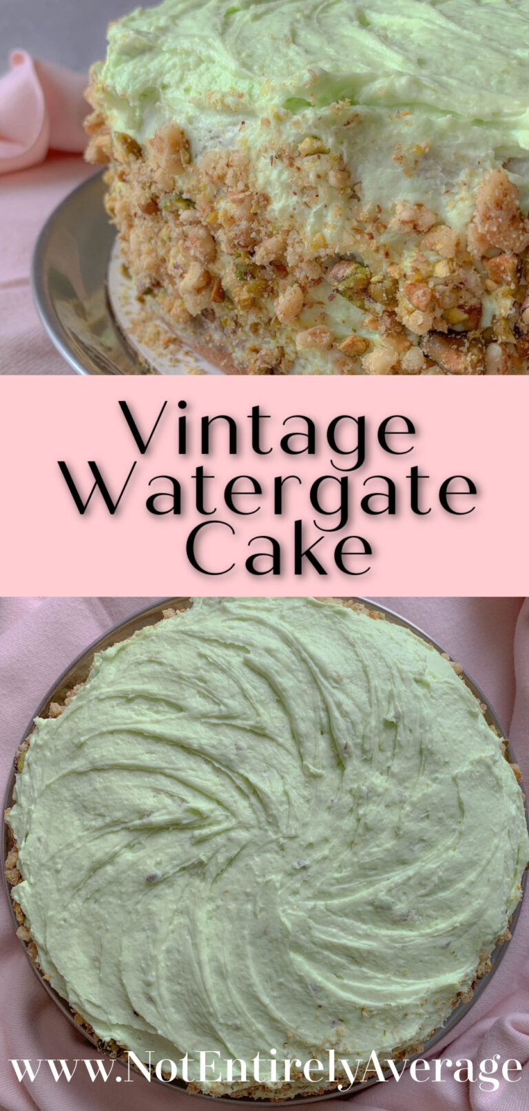 Vintage Watergate Cake Recipe » Not Entirely Average
