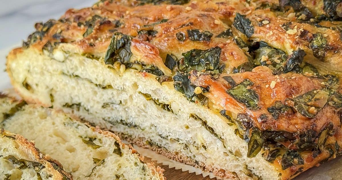 Cheese Bread Recipe with Spinach Pesto » Not Entirely Average, A ...