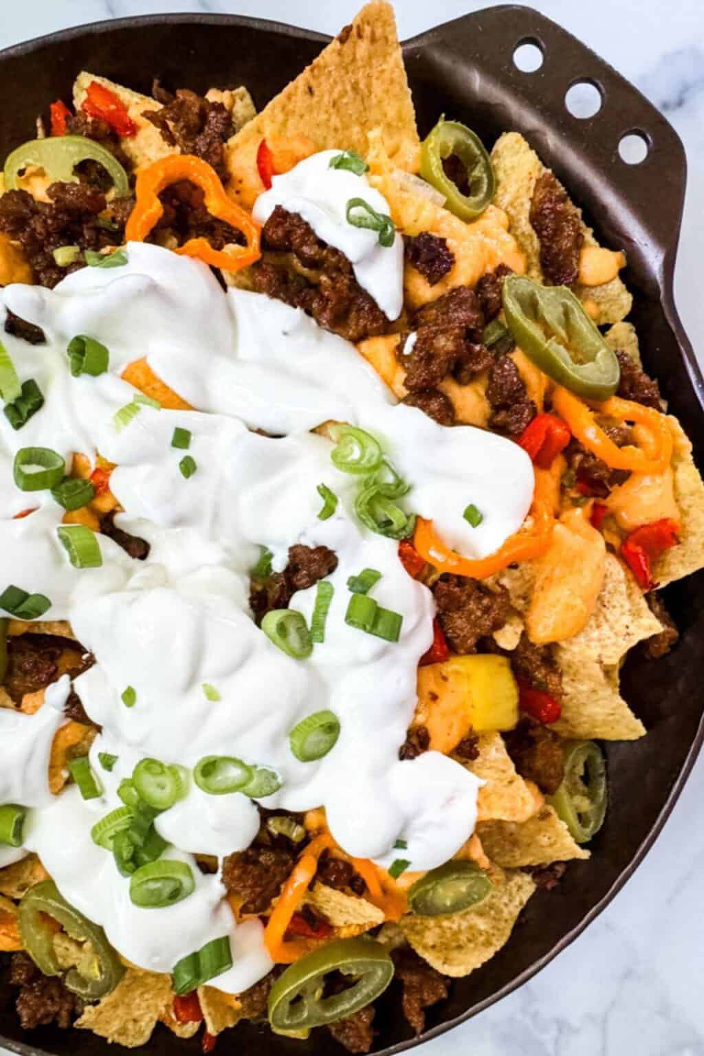Southern Pimento Cheese Nachos » Not Entirely Average