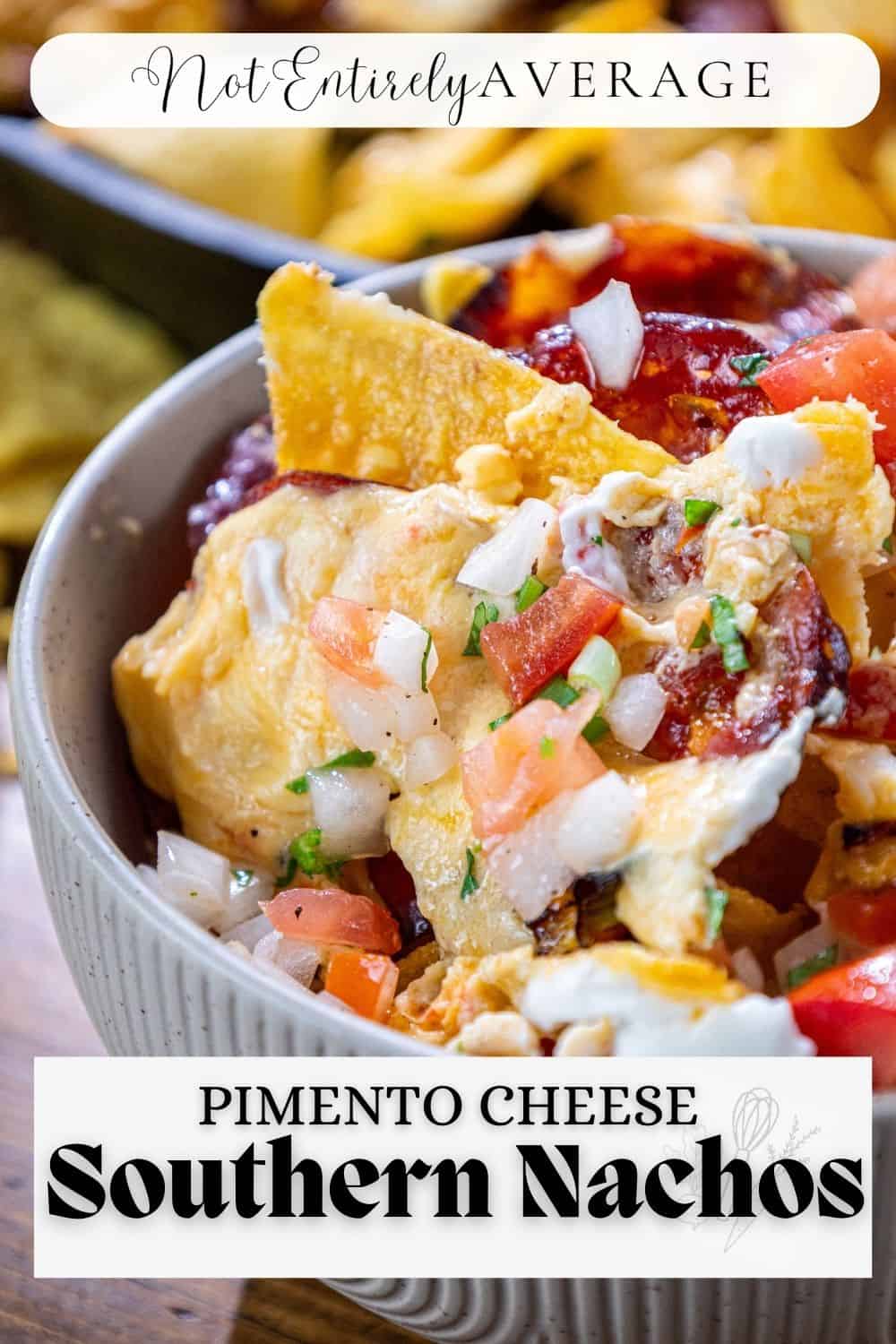 Southern Pimento Cheese Nachos » Not Entirely Average