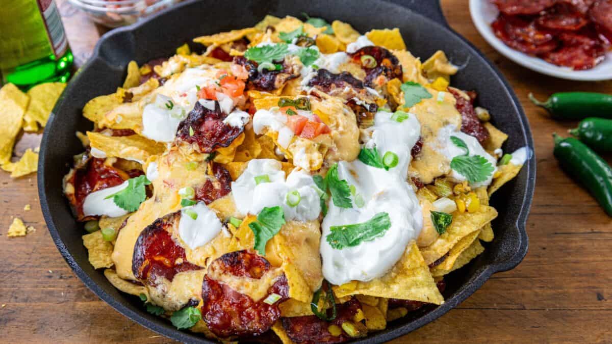 Southern Pimento Cheese Nachos » Not Entirely Average