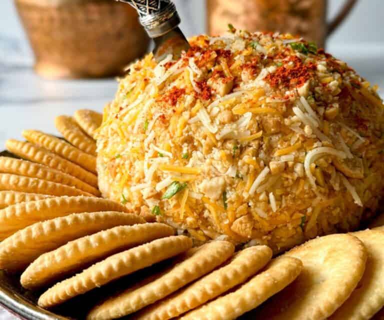 Party-Perfect Pineapple Cheese Ball Recipe » Not Entirely Average