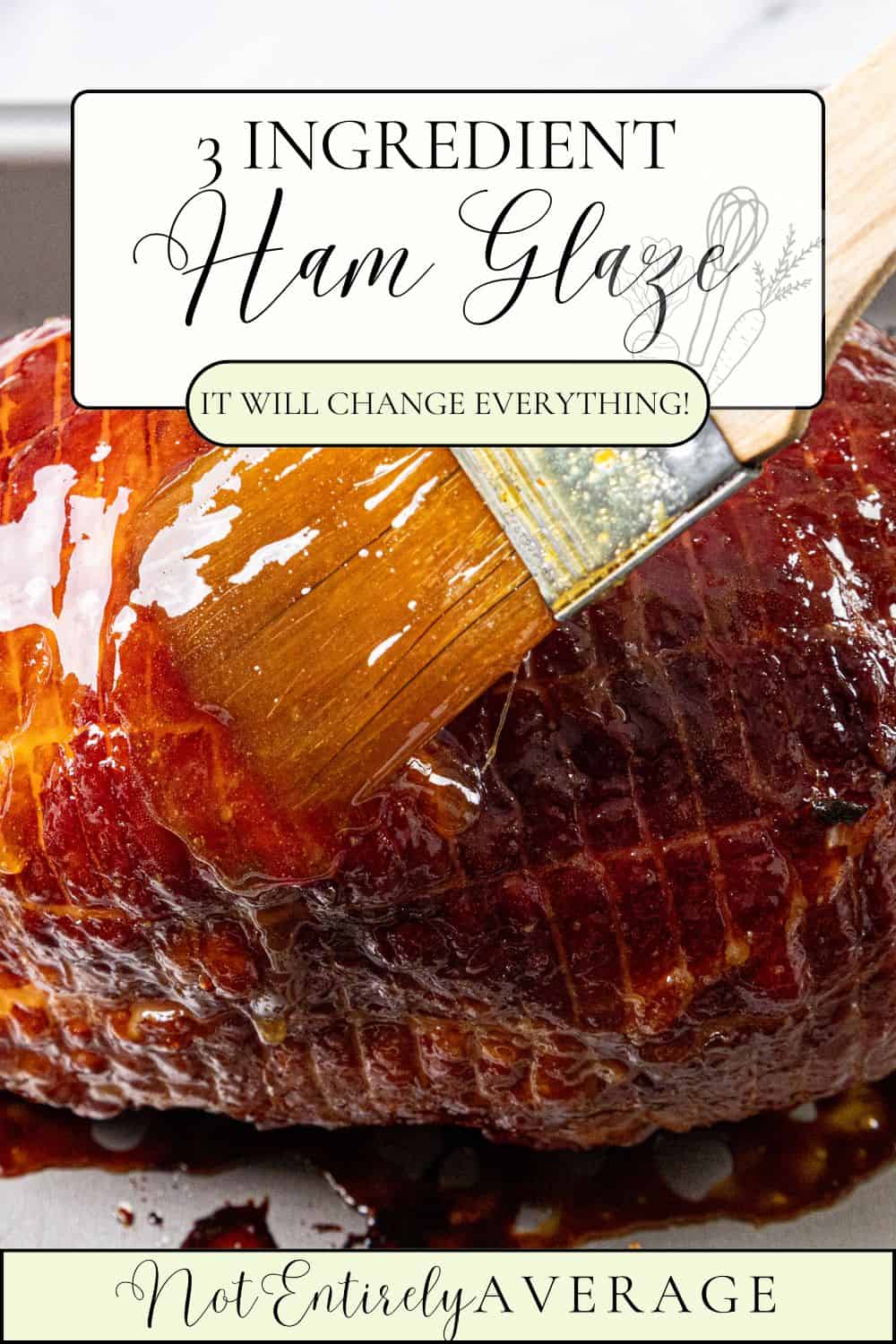 3-Ingredient Ham Glaze Recipe » Not Entirely Average