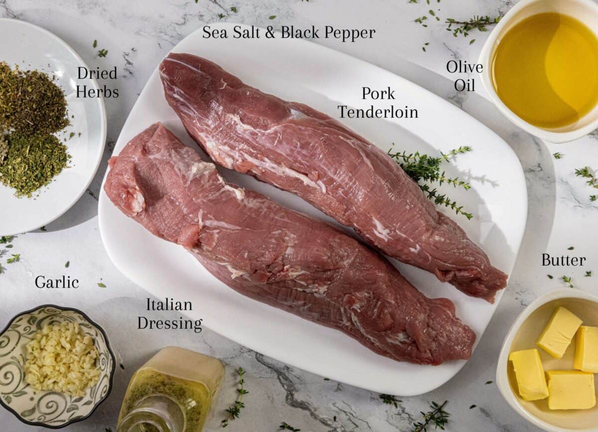 Southern Oven-Roasted Pork Tenderloin with Herb Crust » Not Entirely ...
