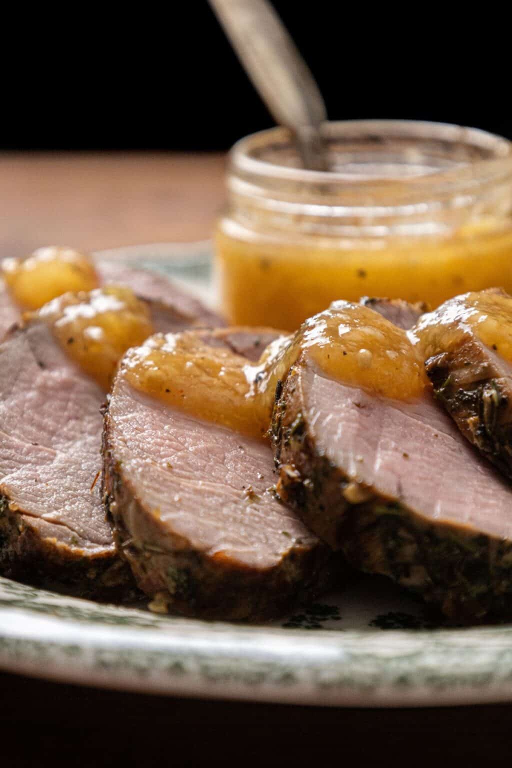 Southern Oven-Roasted Pork Tenderloin with Herb Crust » Not Entirely ...