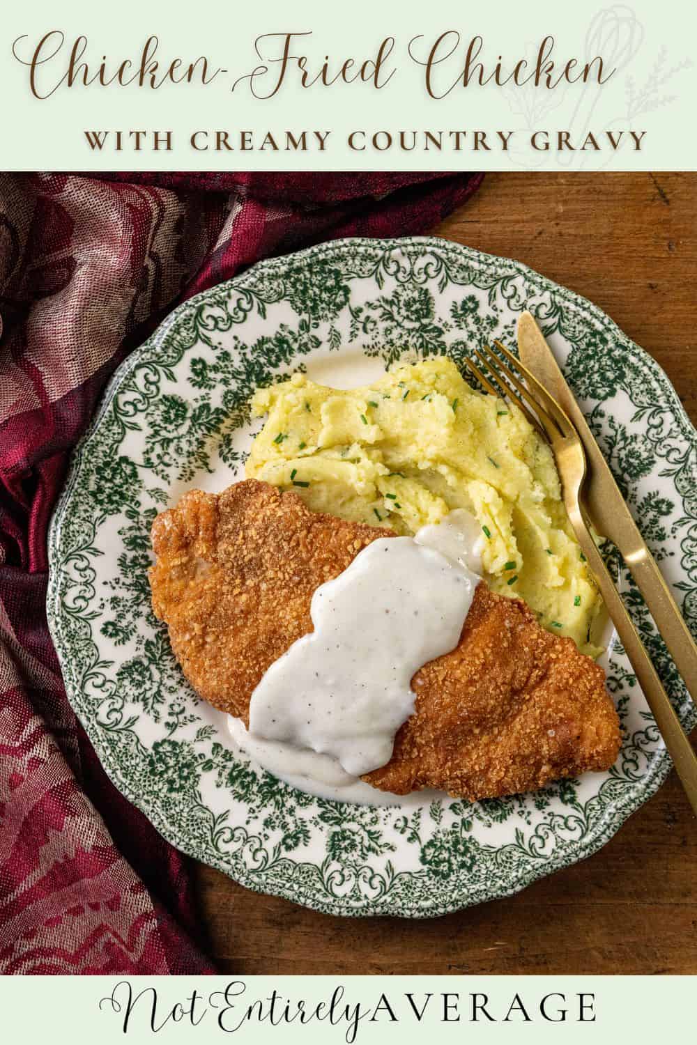 Chicken-Fried Chicken with Creamy Country Gravy » Not Entirely Average